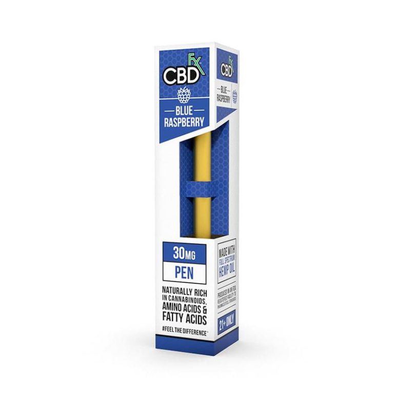 Blue Raspberry CBD Vape Pen - CBDfx UK